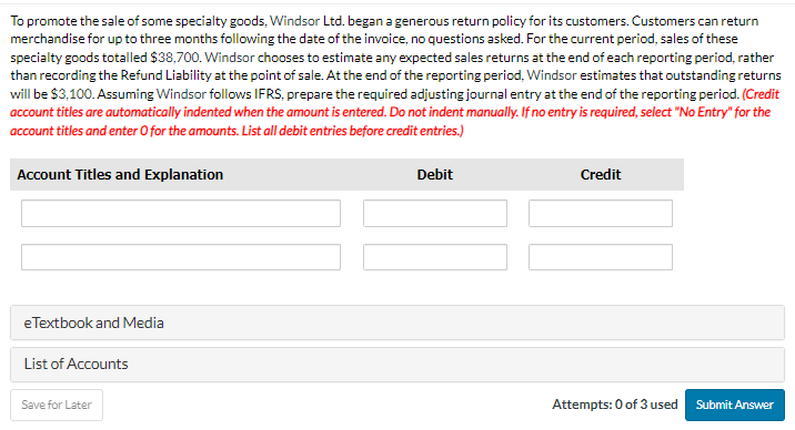 Solved To promote the sale of some specialty goods, Windsor | Chegg.com