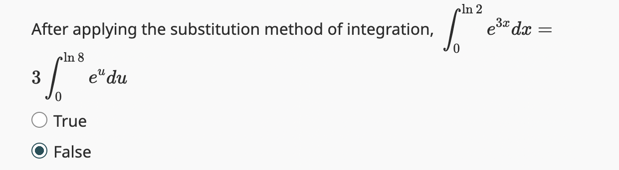 Solved After applying the substitution method of | Chegg.com