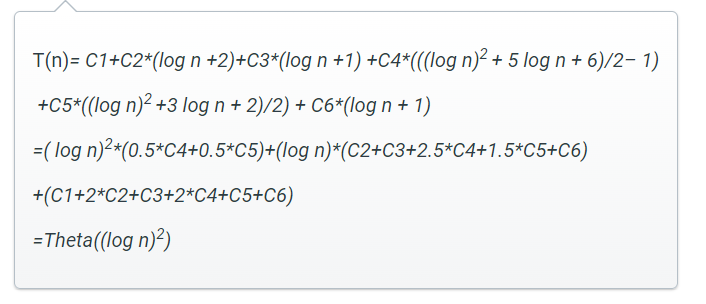 Solved Compute the running time function T(n) for the nested | Chegg.com