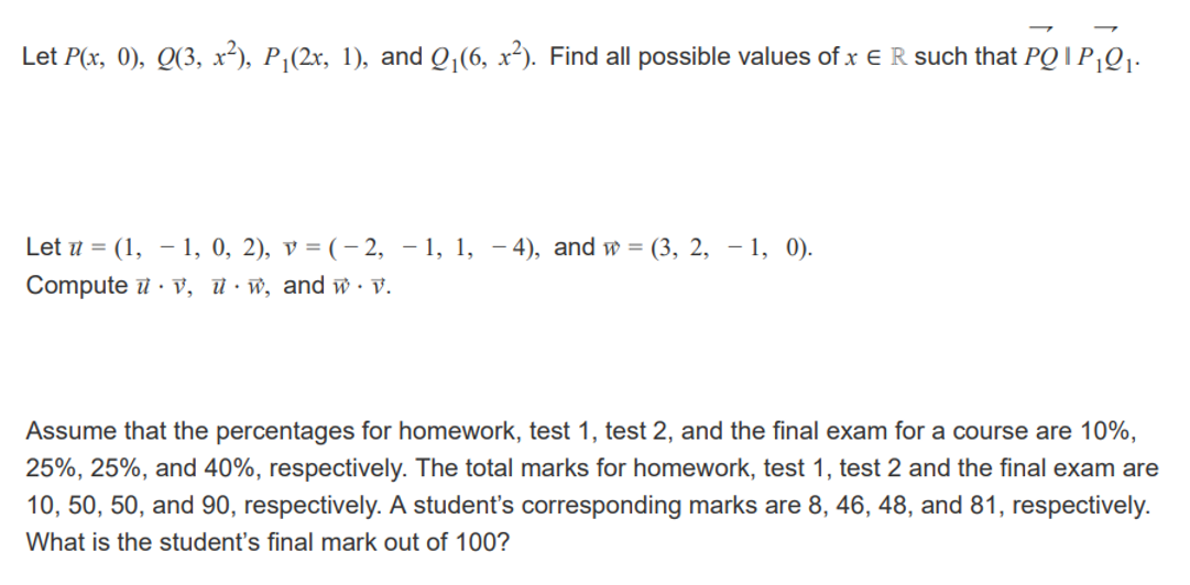 Solved Hello, I have the following three-part question. | Chegg.com