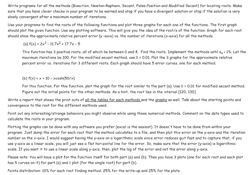 Solved IN JAVA: Write programs for all the methods | Chegg.com