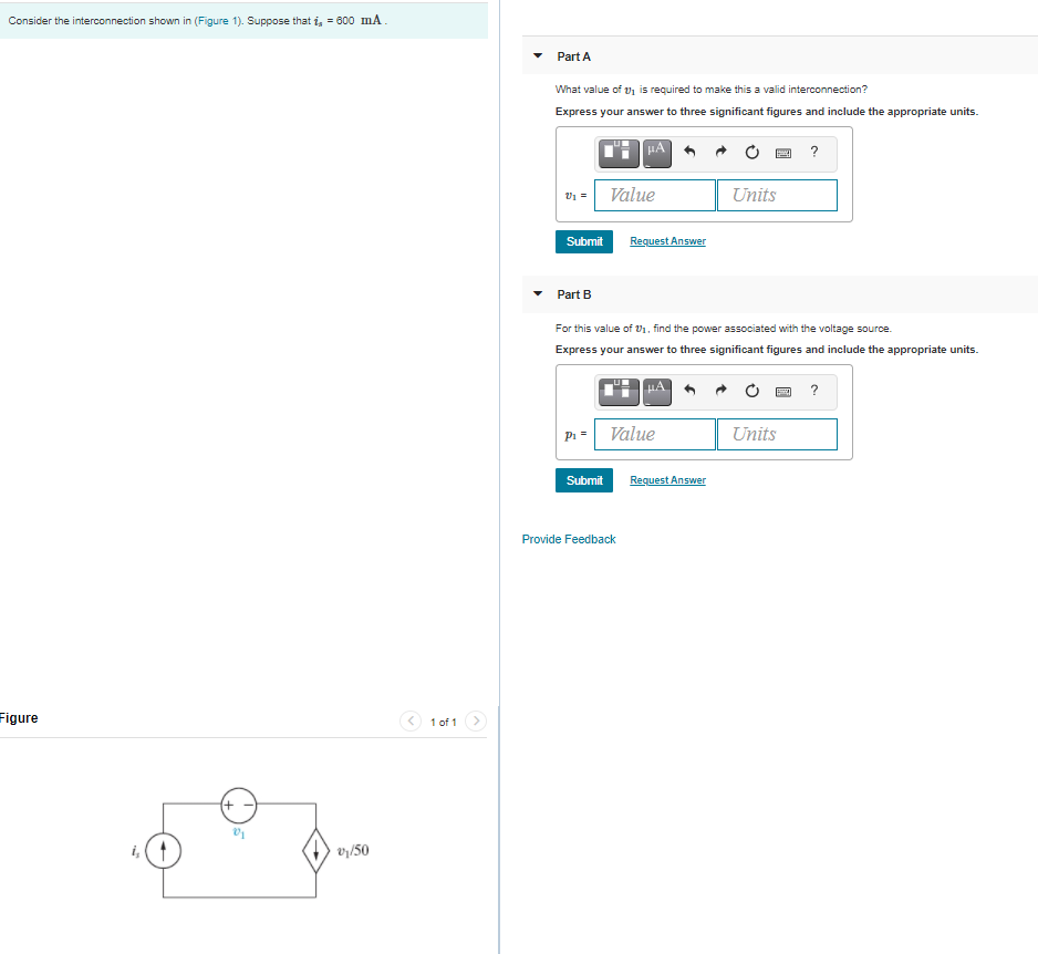 Solved Consider the interconnection shown in (Figure 1). | Chegg.com