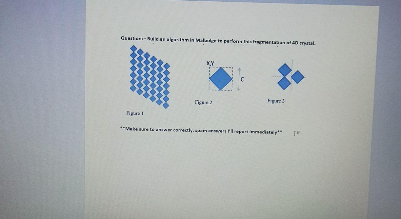 Solved Question: - Build an algorithm in Malbolge to perform | Chegg.com