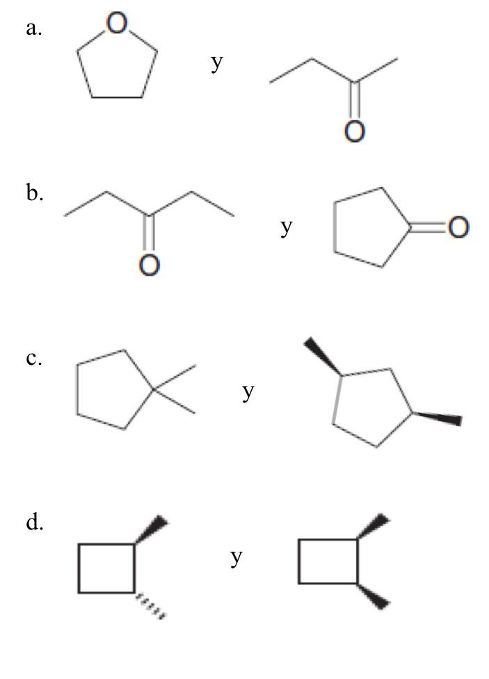 Solved Classify each pair of compounds as constitutional | Chegg.com