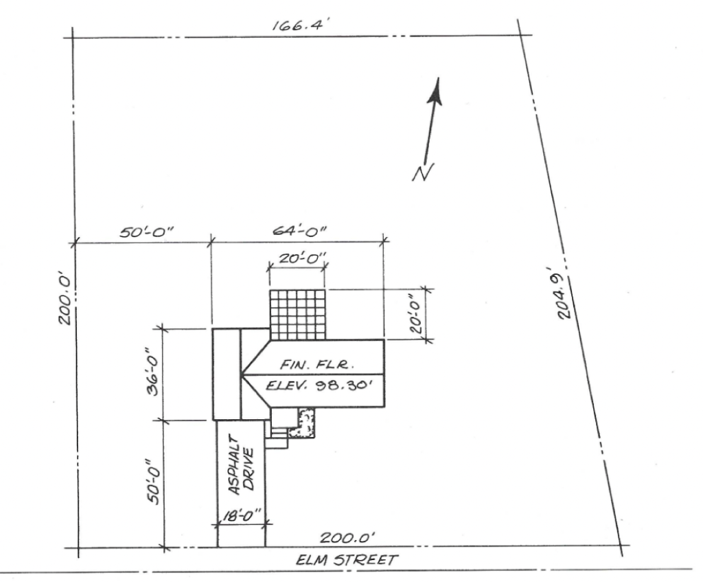 Solved 12.Calculate the total site area and perimeter of the | Chegg.com