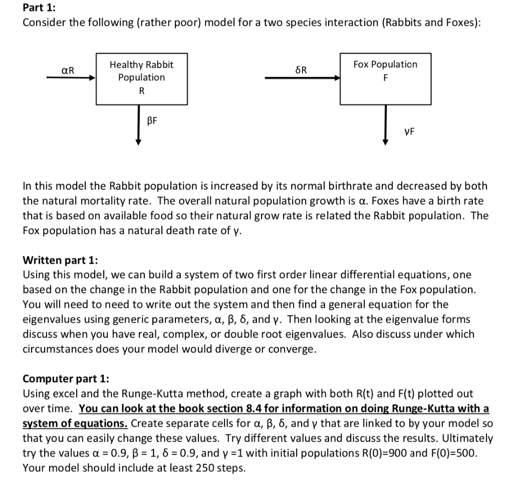 Part 1: Consider the following (rather poor) model | Chegg.com