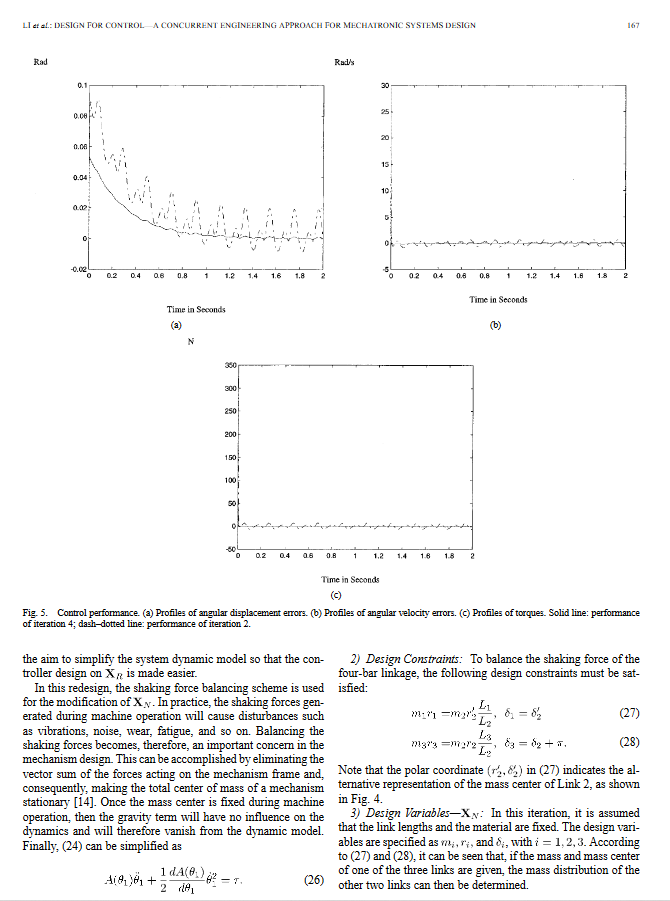Solved Design for Control-A Concurrent Engineering Approach | Chegg.com