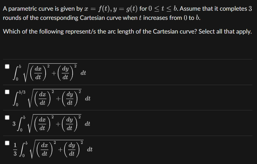 Solved A parametric curve is ﻿given by x=f(t),y=g(t) ﻿for | Chegg.com