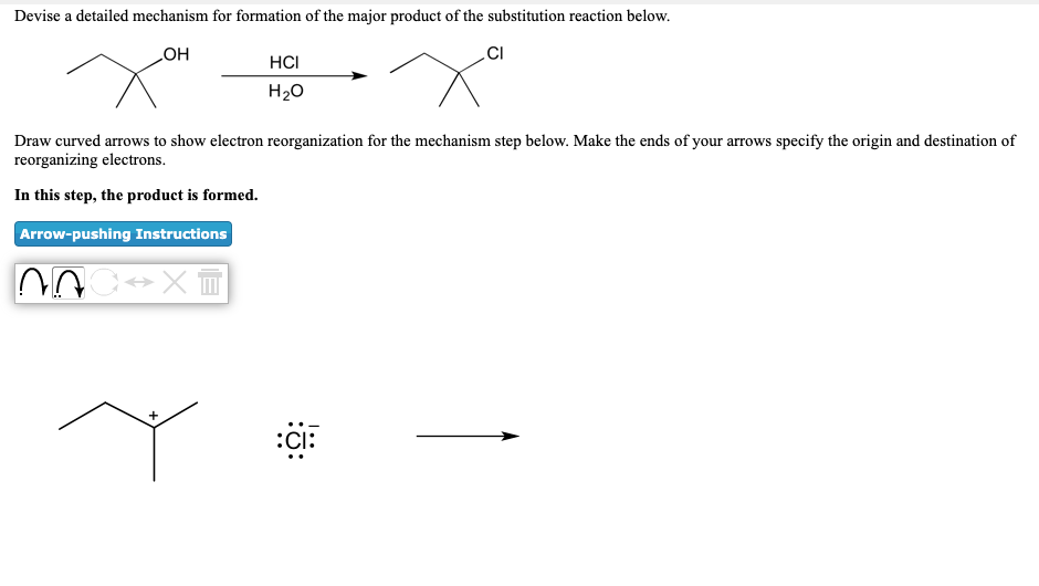 Solved Devise a detailed mechanism for formation of the | Chegg.com Solved Devise a detailed mechanism for formation of the | Chegg.com