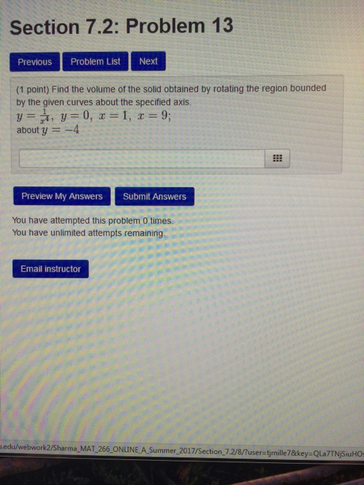 Solved Section 7.2: Problem 16 Previous Problem List Next (1 | Chegg.com Solved Section 7.2: Problem 16 Previous Problem List Next (1 | Chegg.com