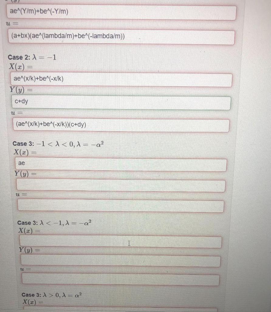 Solved (1 point)is typed as lambda, a as alpha. Assume the | Chegg.com