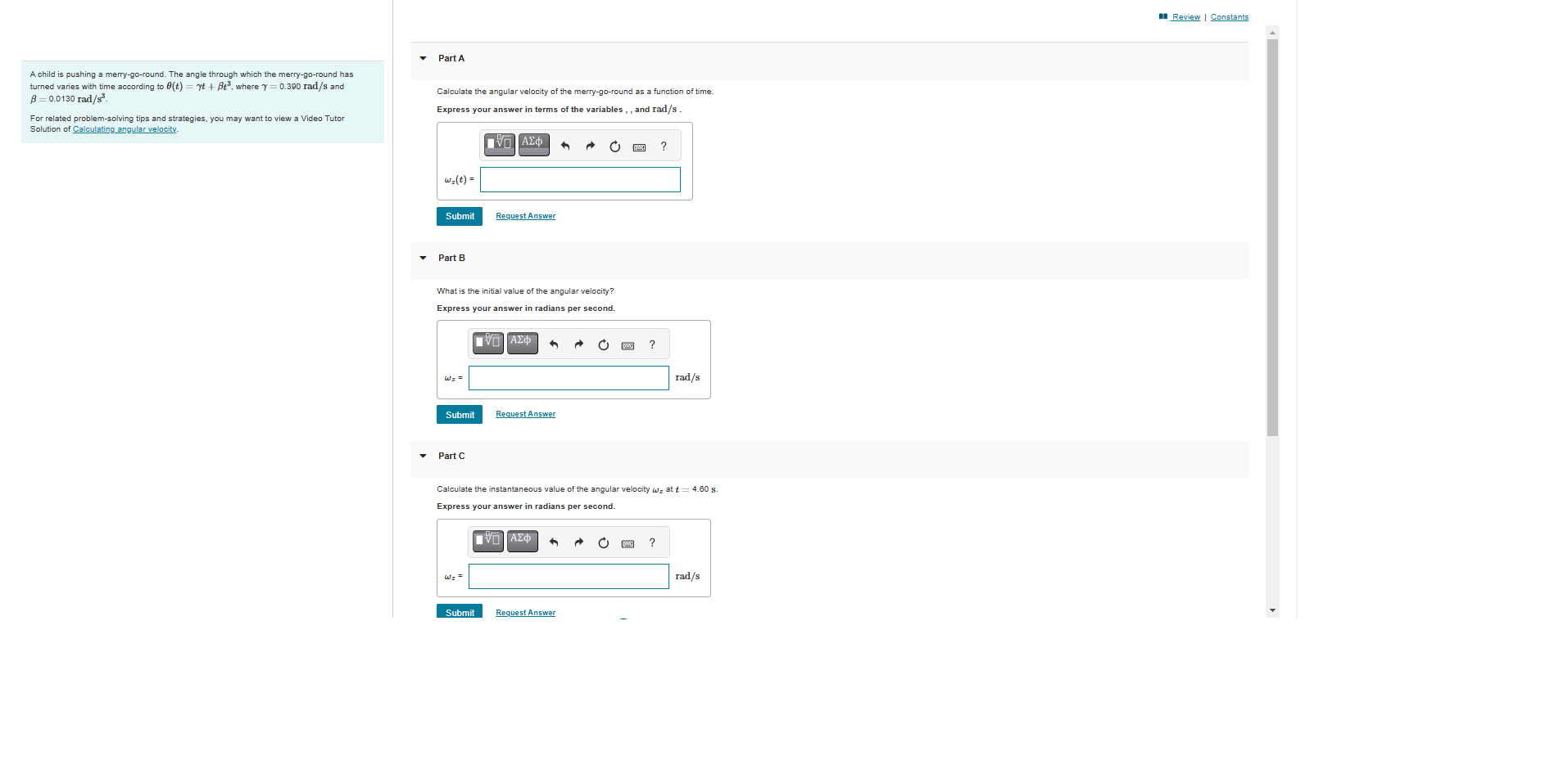 Solved A child is pushing a merry-go-round. The angle | Chegg.com