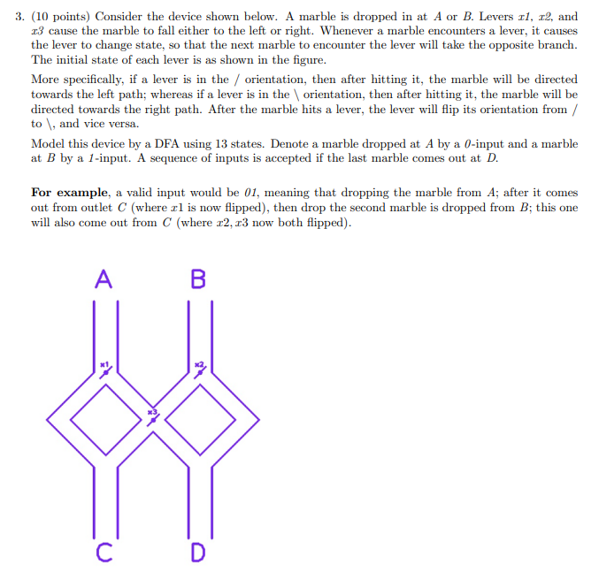 3. (10 points) Consider the device shown below. A | Chegg.com