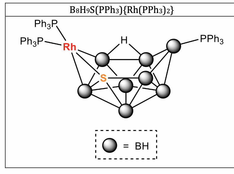 Solved B8H9S(PPh3){Rh(PPh3)2} how to calculate this with | Chegg.com