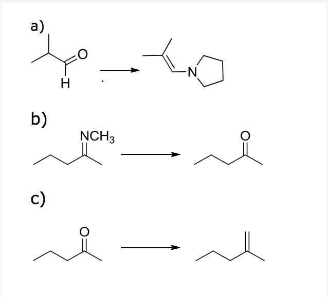Solved a) 0 N H b) NCH3 O c) | Chegg.com