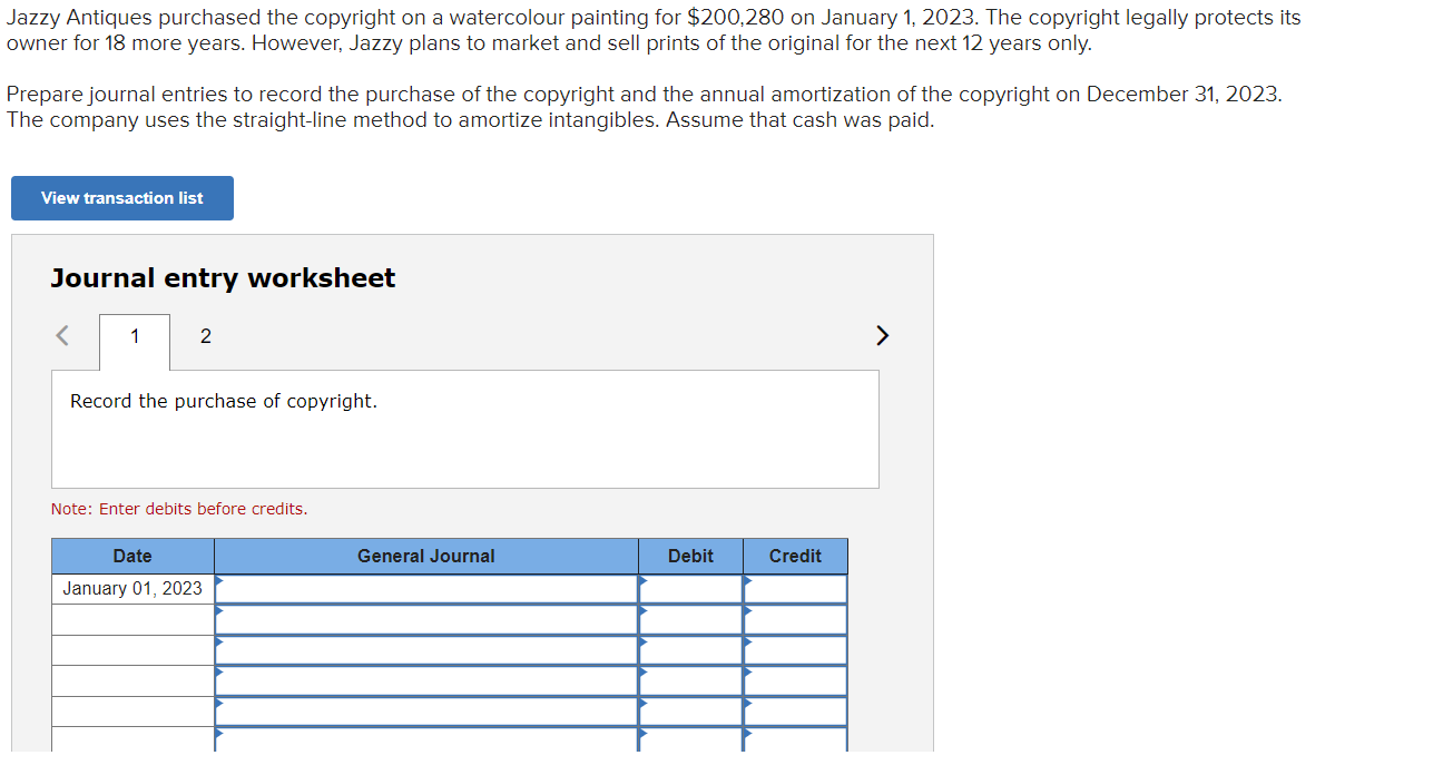 Solved Jazzy Antiques purchased the copyright on a | Chegg.com