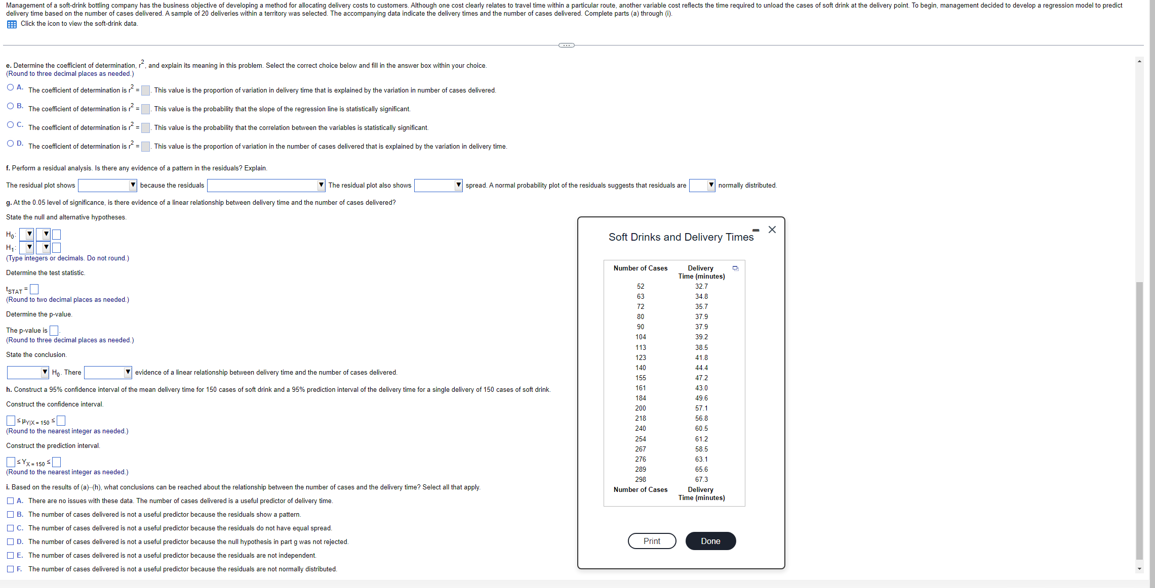 Solved b. Interpret the meaning of b0 and b1 in this | Chegg.com