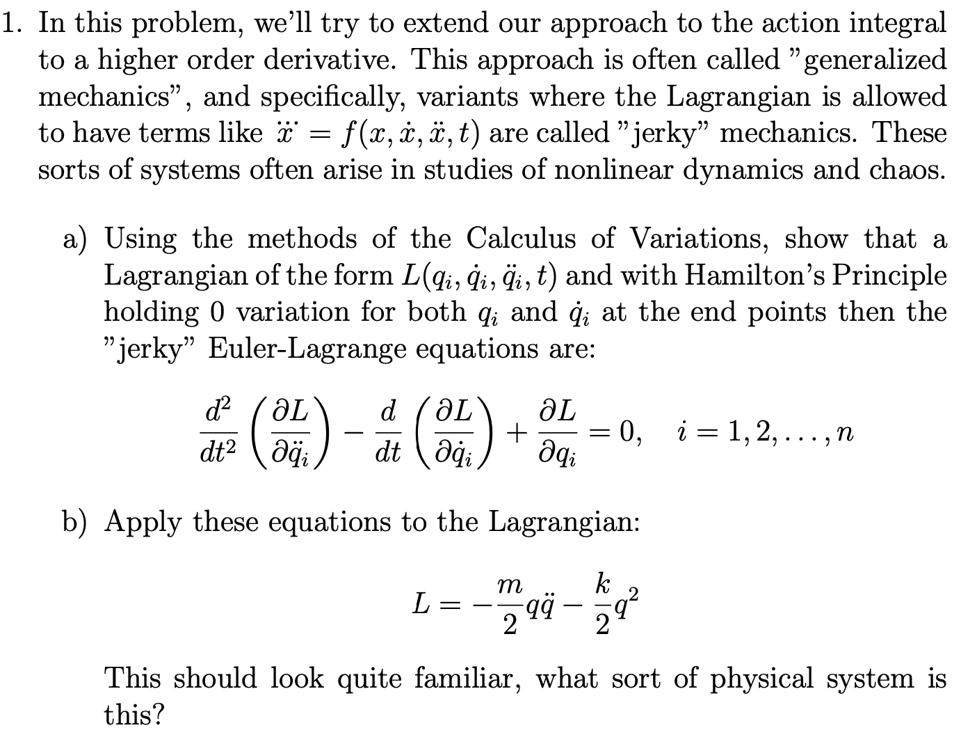 Solved In this problem, we'll try to extend our approach to | Chegg.com
