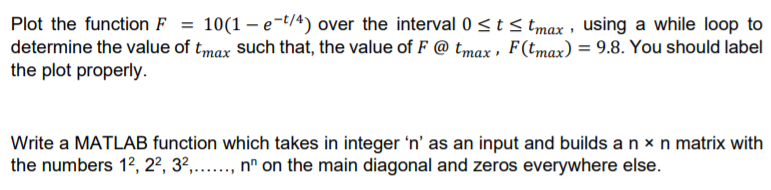 Solved *required matlab software, please send code, thank | Chegg.com