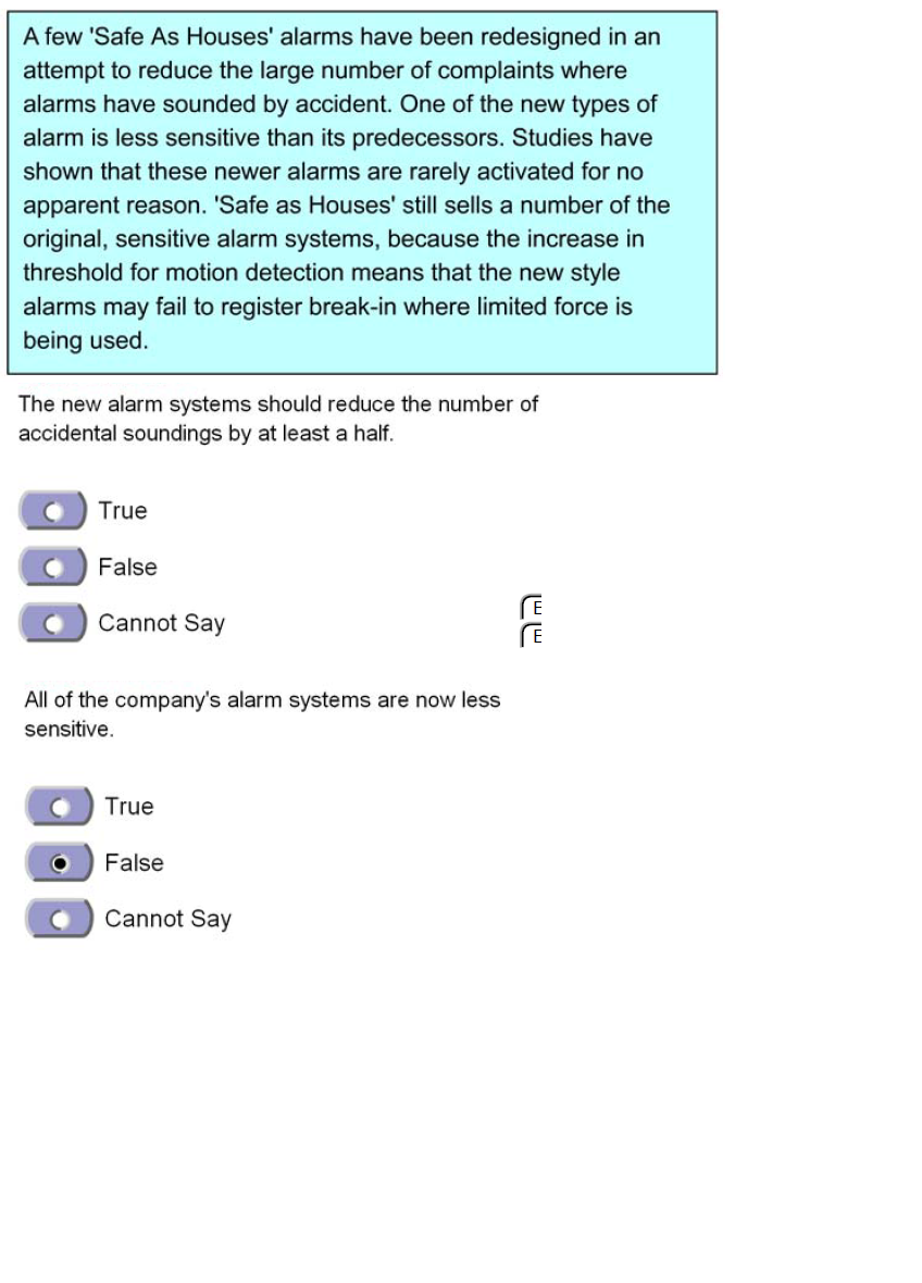 Solved A few 'Safe As Houses' alarms have been redesigned in | Chegg.com