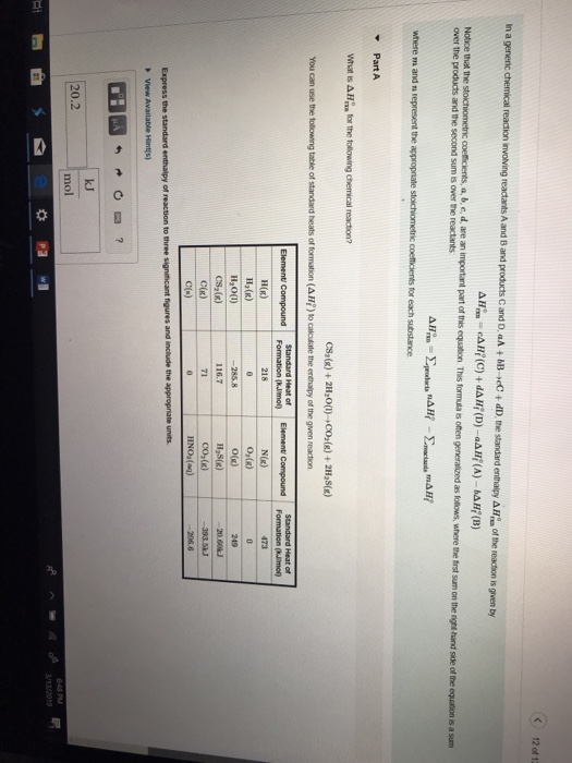 Solved ReviewI Constants I Periodic Tab Learning Goal: To | Chegg.com
