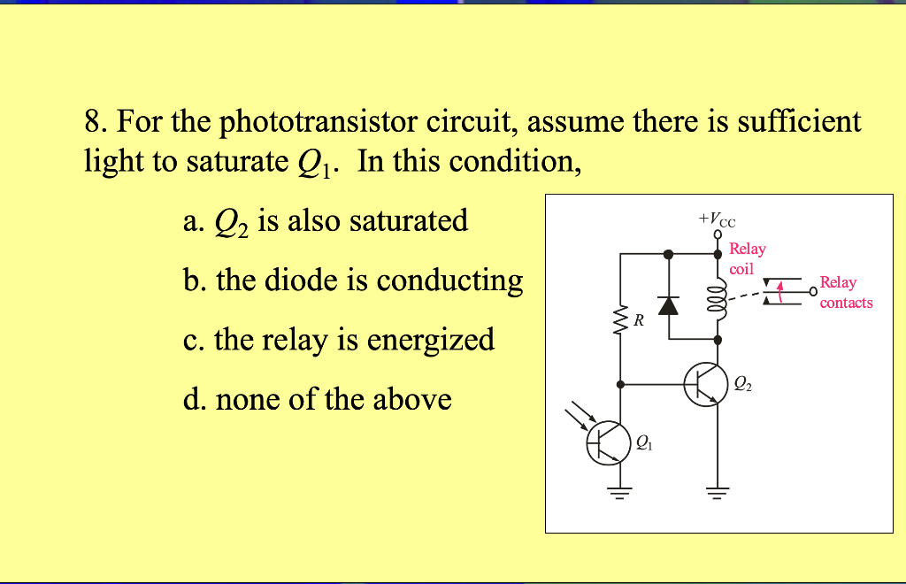 Phototransistor Circuit