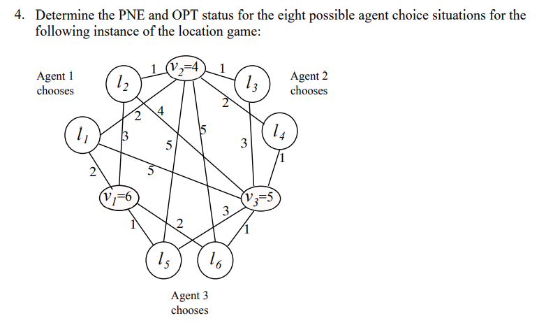 Solved Determine the PNE and OPT status for the eight | Chegg.com