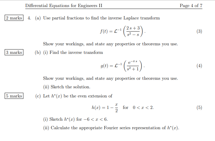 Solved Differential Equations for Engineers II Page 4 of 7 2 | Chegg.com