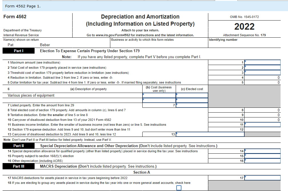 Pat and Jordan Beber are married and file a joint | Chegg.com