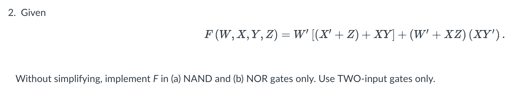 Solved URGENT! PLEASE ANSWER COMPLETELY. IMPLEMENT IN NAND | Chegg.com