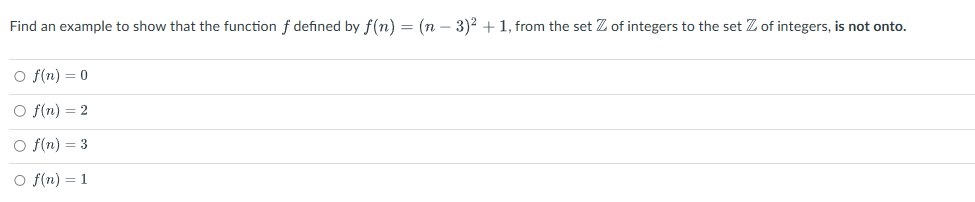 Solved Consider the following sets: | Chegg.com