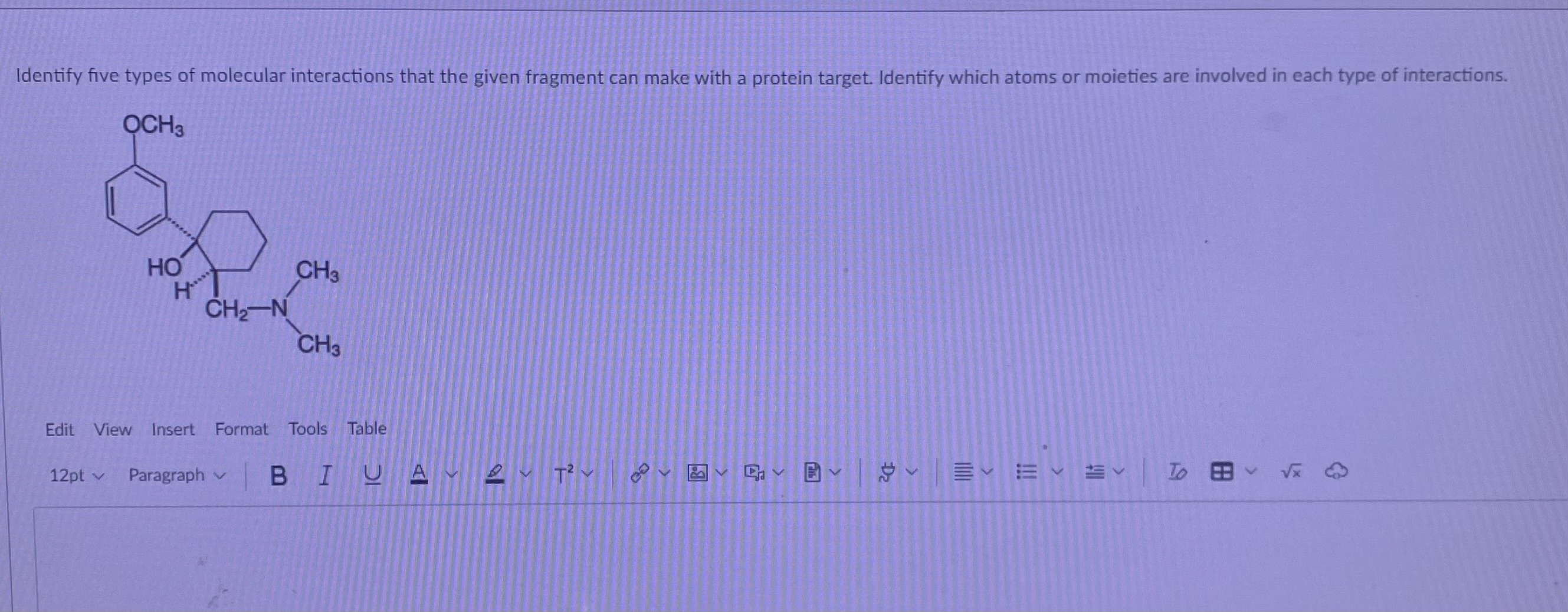 Solved Identify five types of molecular interactions that | Chegg.com