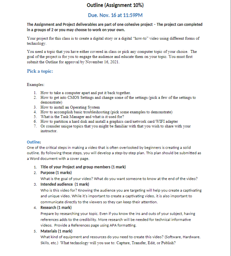 Solved 6. Script (2 marks) Script/Brainstorm to determine | Chegg.com