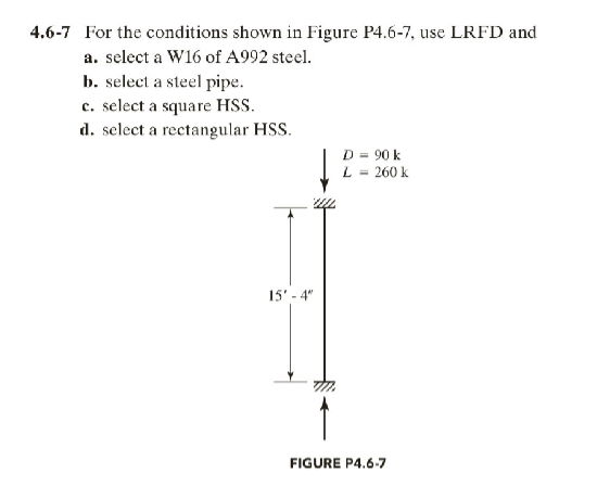 Solved 4.6-7 ﻿For the conditions shown in Figure P4.6-7, | Chegg.com