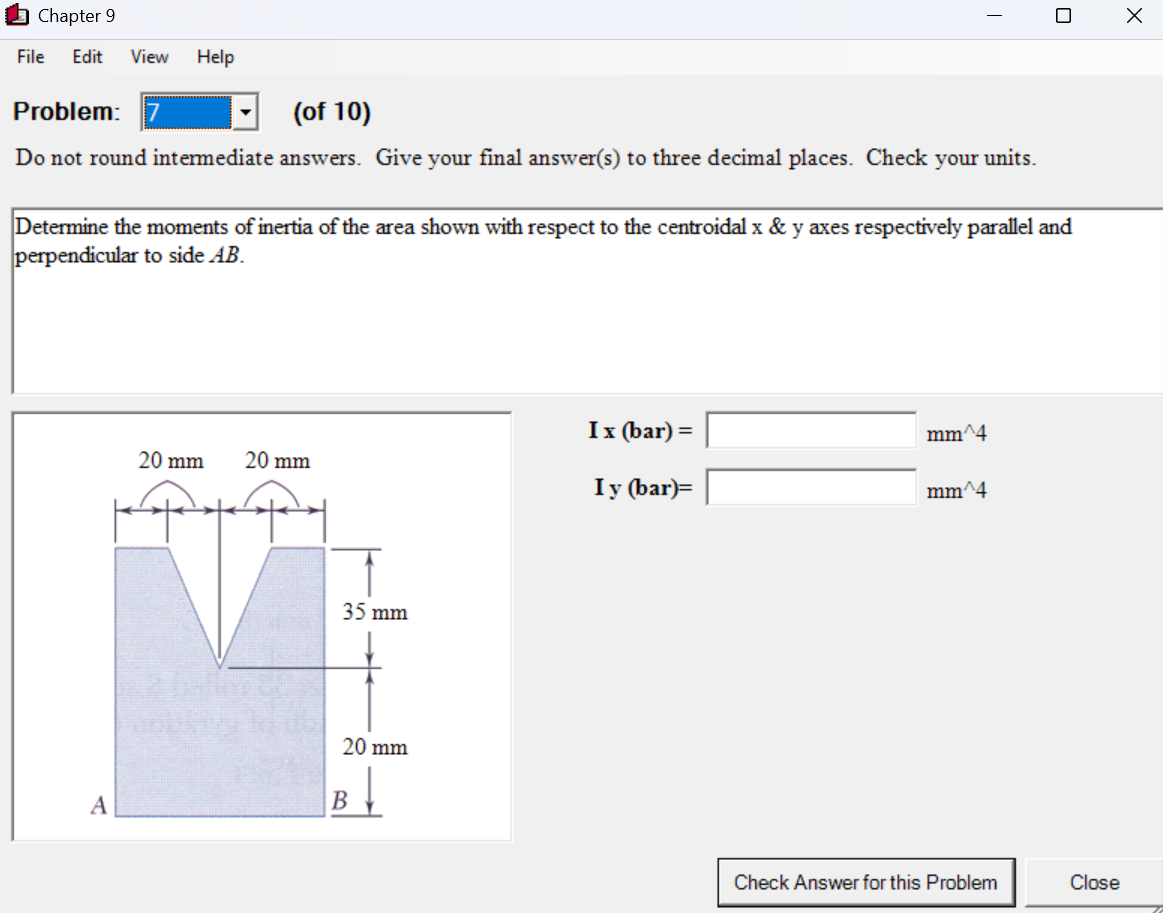 Solved Chapter 9File Edit View HelpProblem:(of 10)Do ﻿not | Chegg.com
