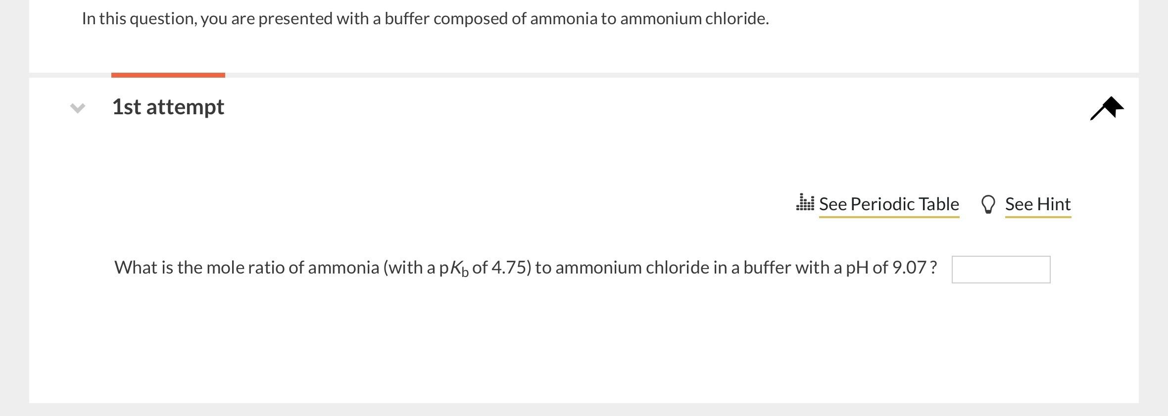Solved In this question, you are presented with a buffer | Chegg.com