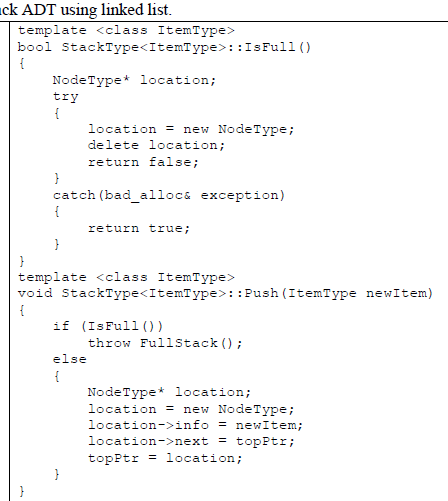 Solved In today Slab we will design and implement the Sta | Chegg.com