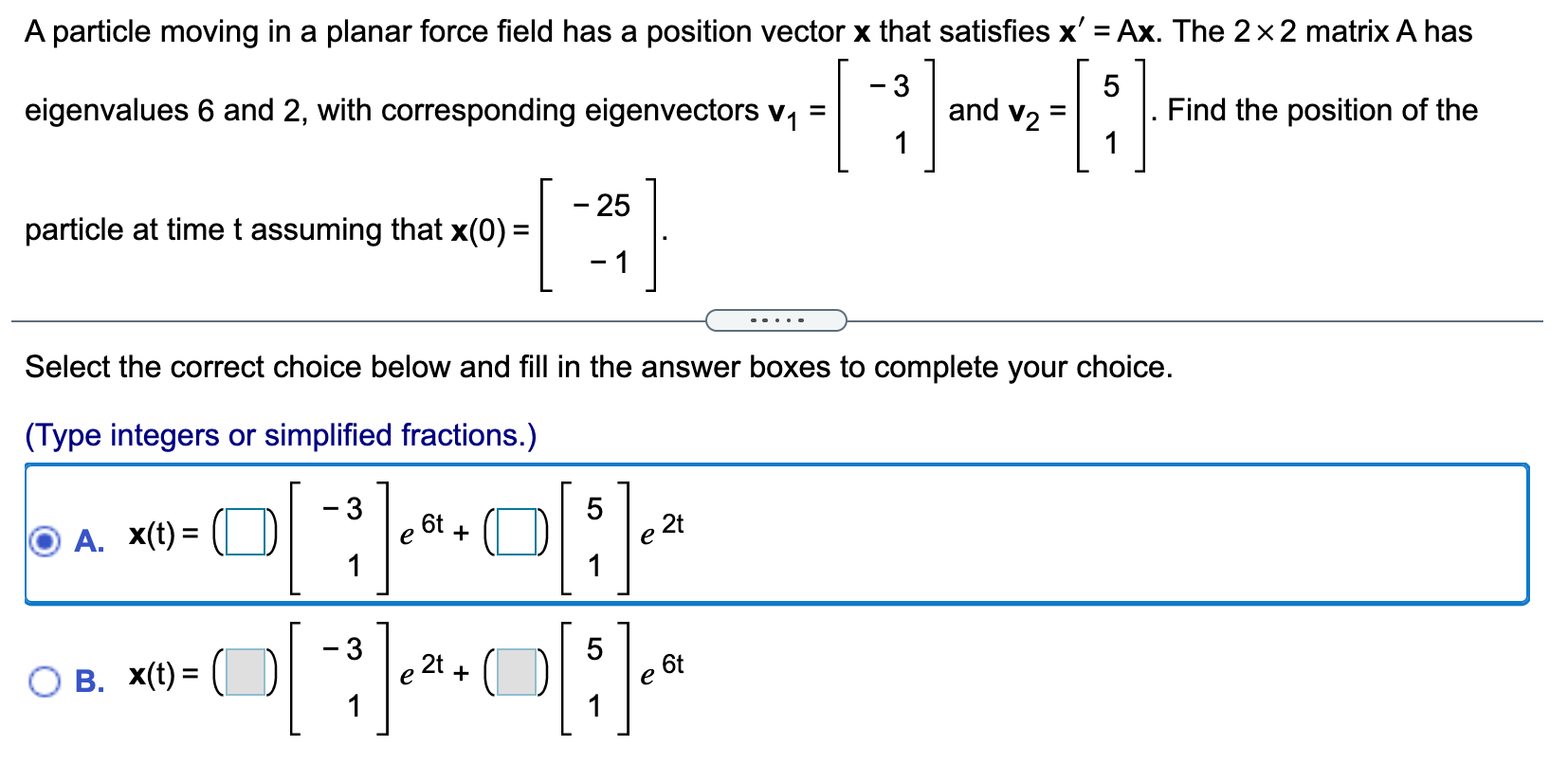 Solved A particle moving in a planar force field has a | Chegg.com