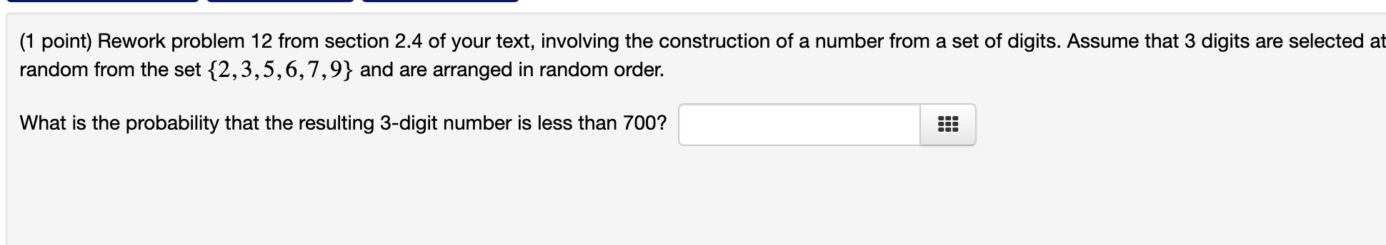 [solved] 1 Point Rework Problem 12 From Section 2 4 Of