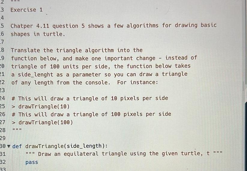 Solved Chatper 4.11 question 5 shows a few algorithms for | Chegg.com