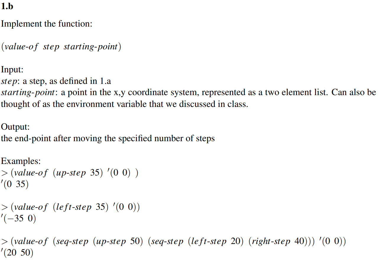 Question 1 Consider the following data type that | Chegg.com