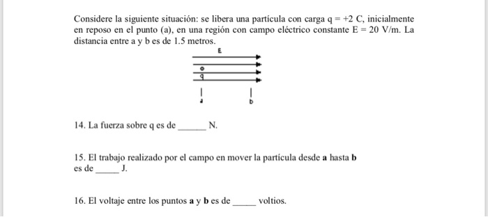 Solved Consider the following situation: a particle with | Chegg.com