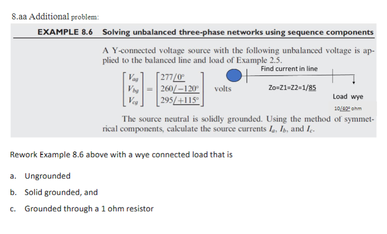 Solved 8.aa Additional problem:EXAMPLE 8.6 ﻿Solving | Chegg.com