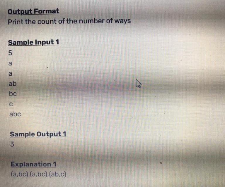 Solved Problem Statement Given a dictionary of N words. | Chegg.com