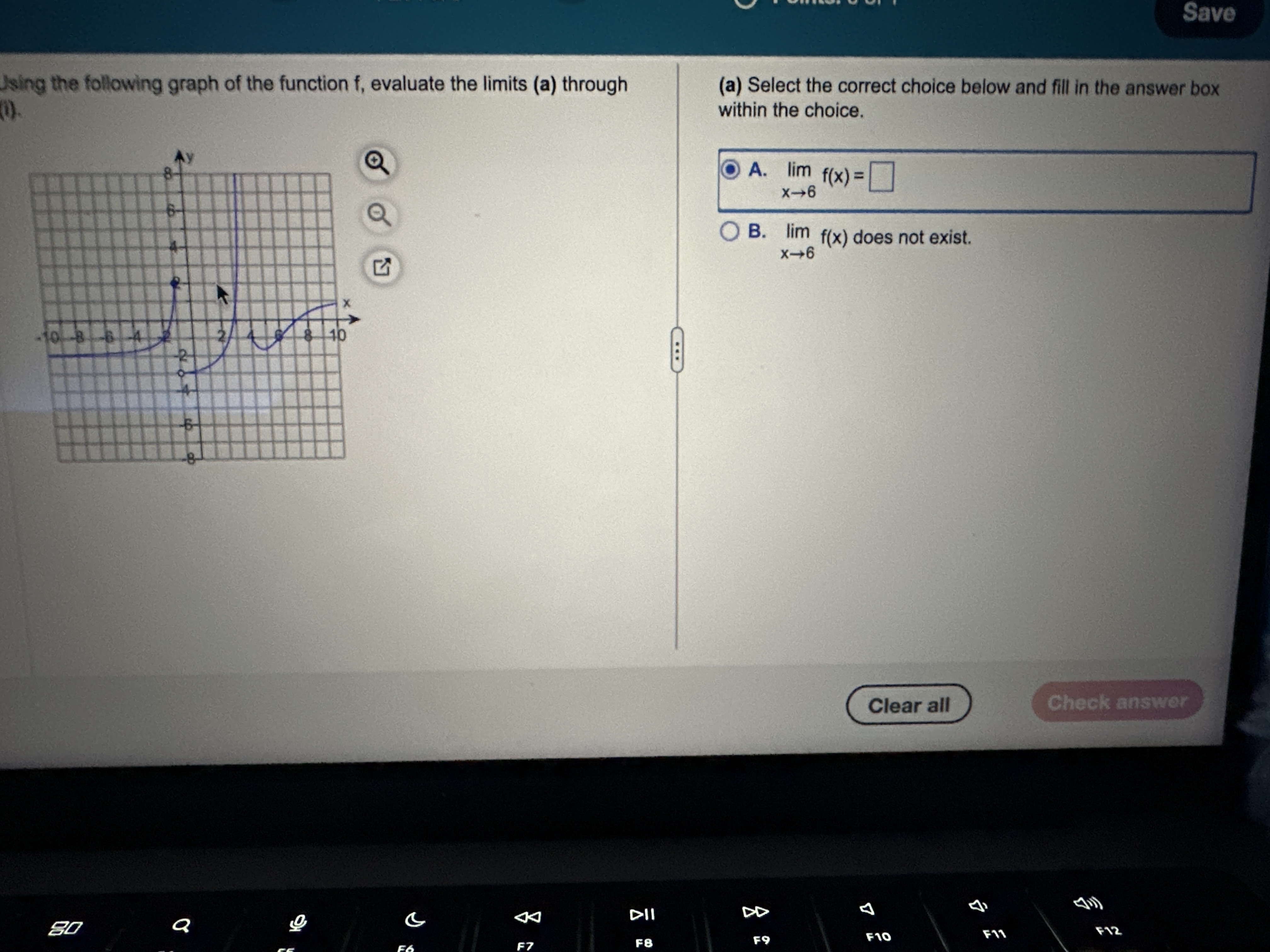 Solved Ising the following graph of the function f, | Chegg.com