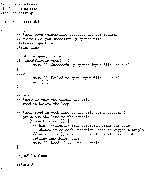 Overview and Requirements Write a program that reads | Chegg.com