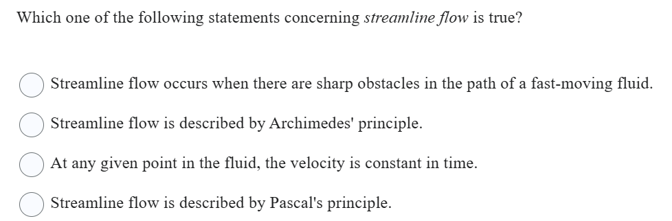 Solved Which one of the following statements concerning | Chegg.com