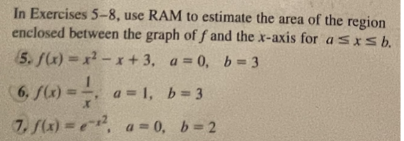 Solved I would like to know how to solve this using RAM to | Chegg.com
