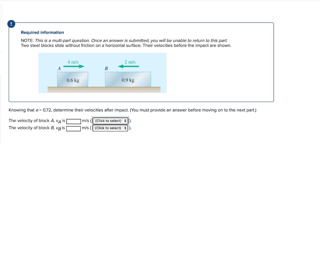 Solved Required information NOTE: This is a multi-part | Chegg.com