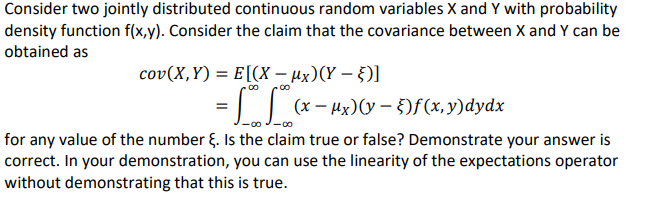 Solved 00 Consider Two Jointly Distributed Continuous Random 8979
